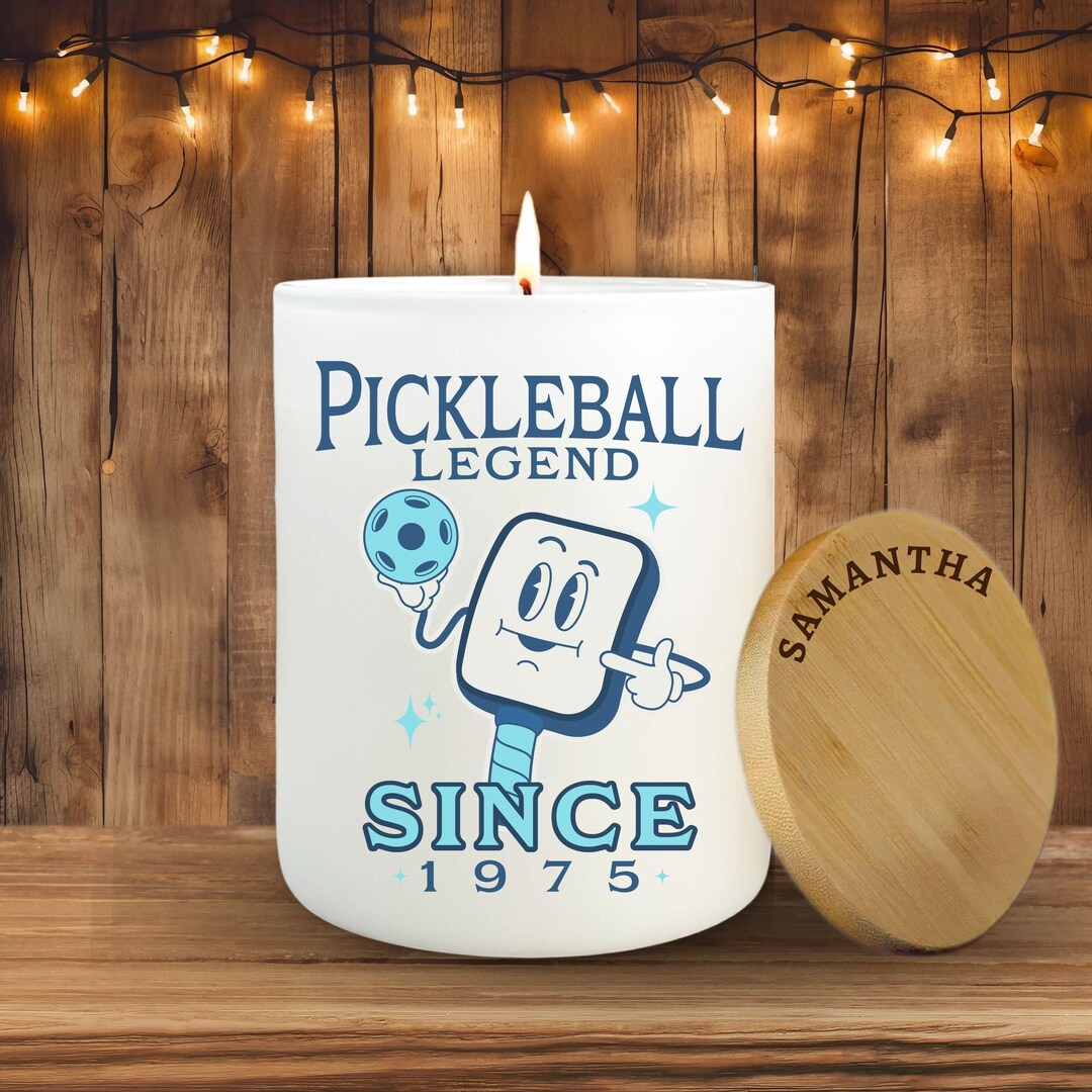 Personalized Pickleball Birthday Candle, Legend Since 1976 Gift - Etsy