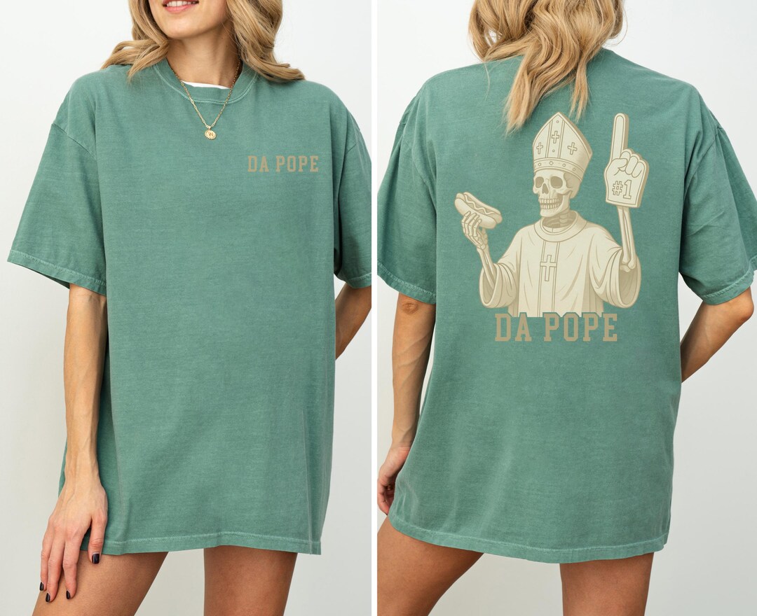 Comfort Colors New Pope Shirt, Pope Leo XIV Tee, Funny Christian ...