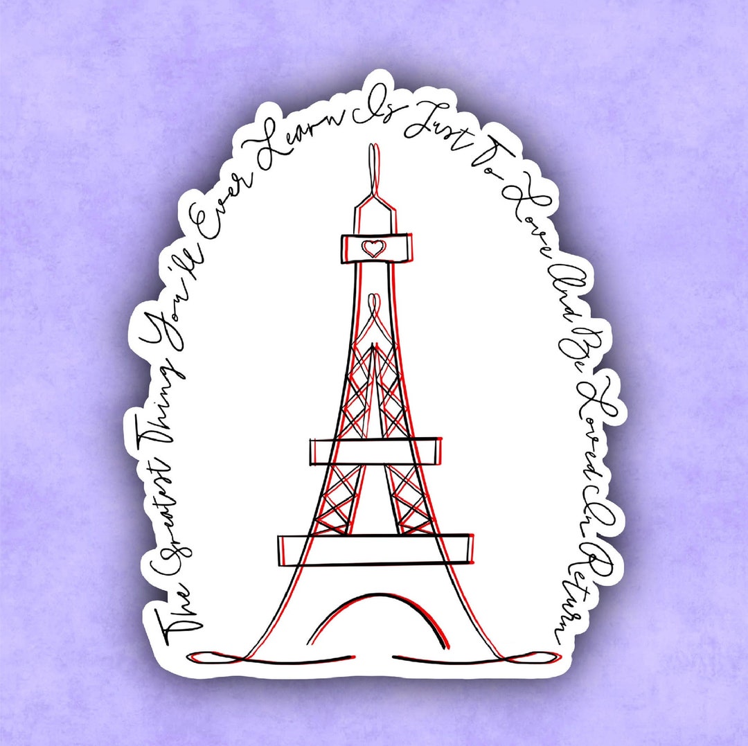 Moulin Rouge the Greatest Thing Love Sticker | Moulin Rouge | Love ...