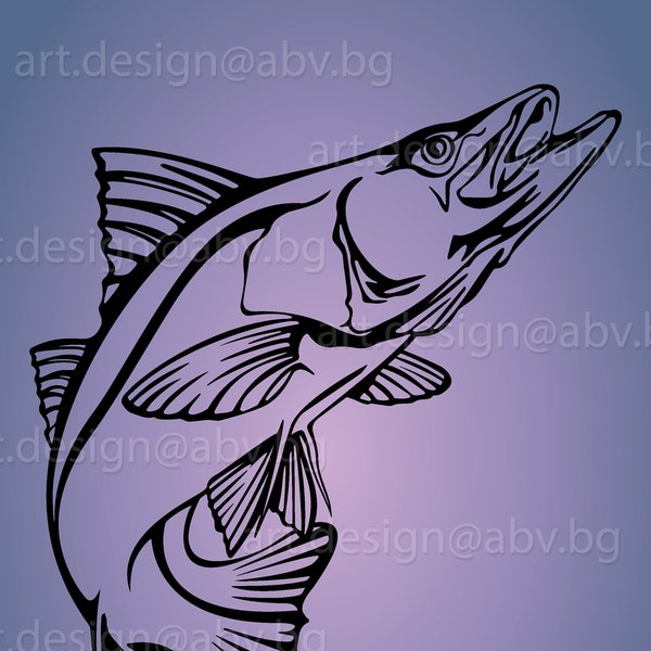 Snook Fish Graphic - Etsy