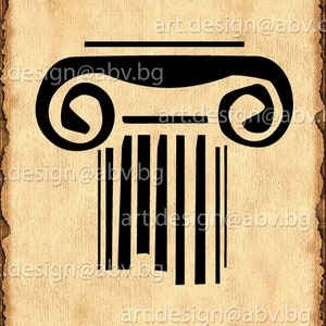 Vector ROMAN COLUMN, AI, Eps, Pdf, Svg, Dxf, Png, Jpg Download, Digital ...
