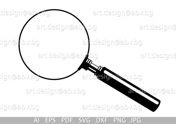 Magnifying Glass Vector Ai