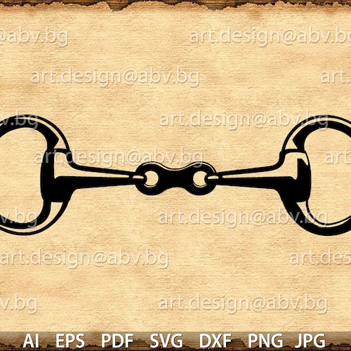 Vector SNAFFLE BIT Horse AI Eps Png Pdf Svg Dxf Jpg - Etsy