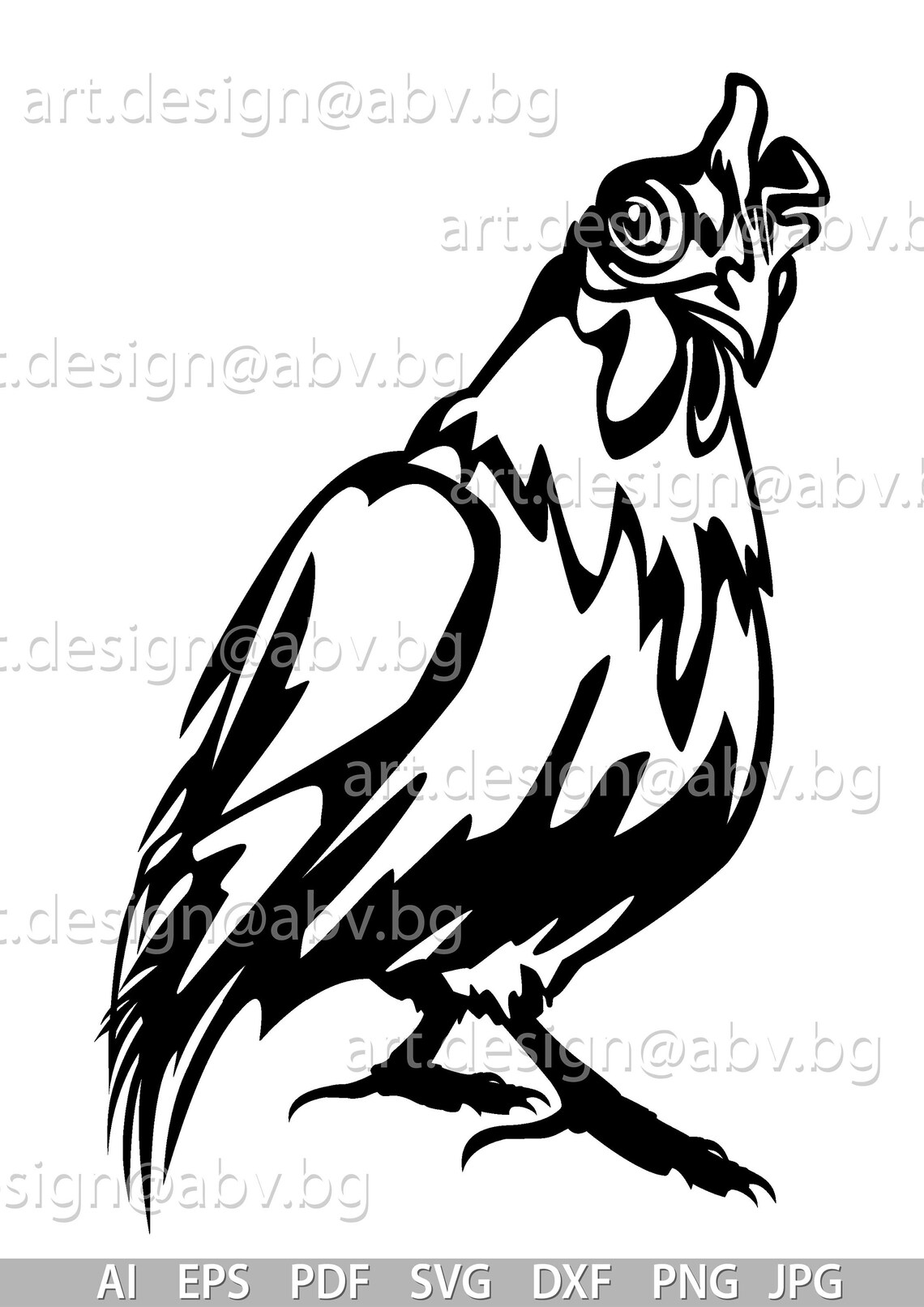 Vector CHICKEN Ai Eps Pdf Svg Dxf Png Jpg Download - Etsy
