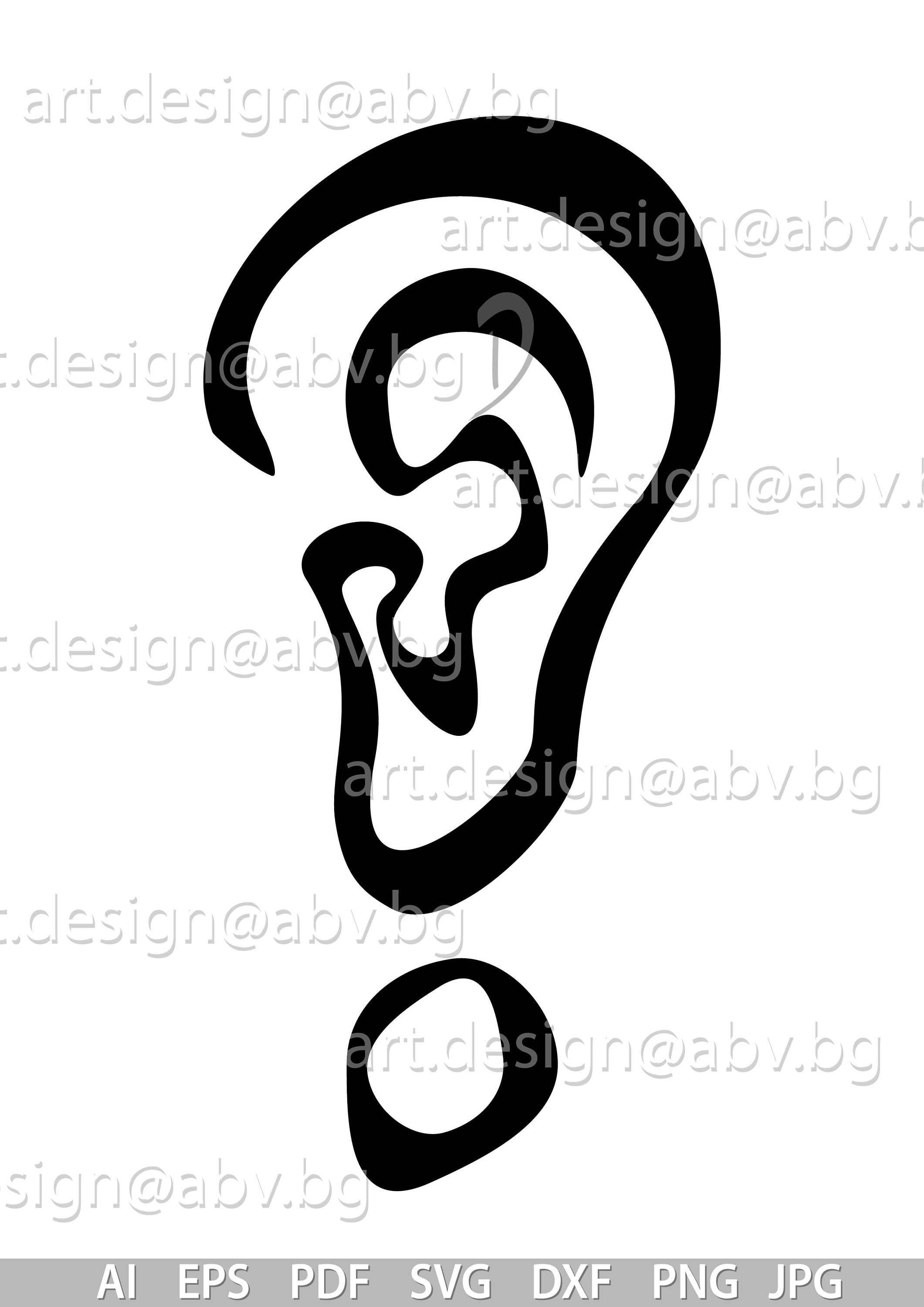Vector QUESTION MARK SVG Dxf Ai Eps Pdf Png Jpg - Etsy Canada