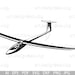 Vector SAILPLANE, SVG, Dxf, AI, Eps, Pdf, Png, Jpg Download, Glider ...