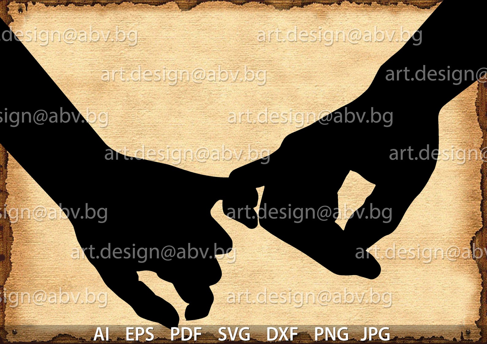 Vector HANDS Ai Epspdf Svg Dxf Png Jpg Download Files | Etsy