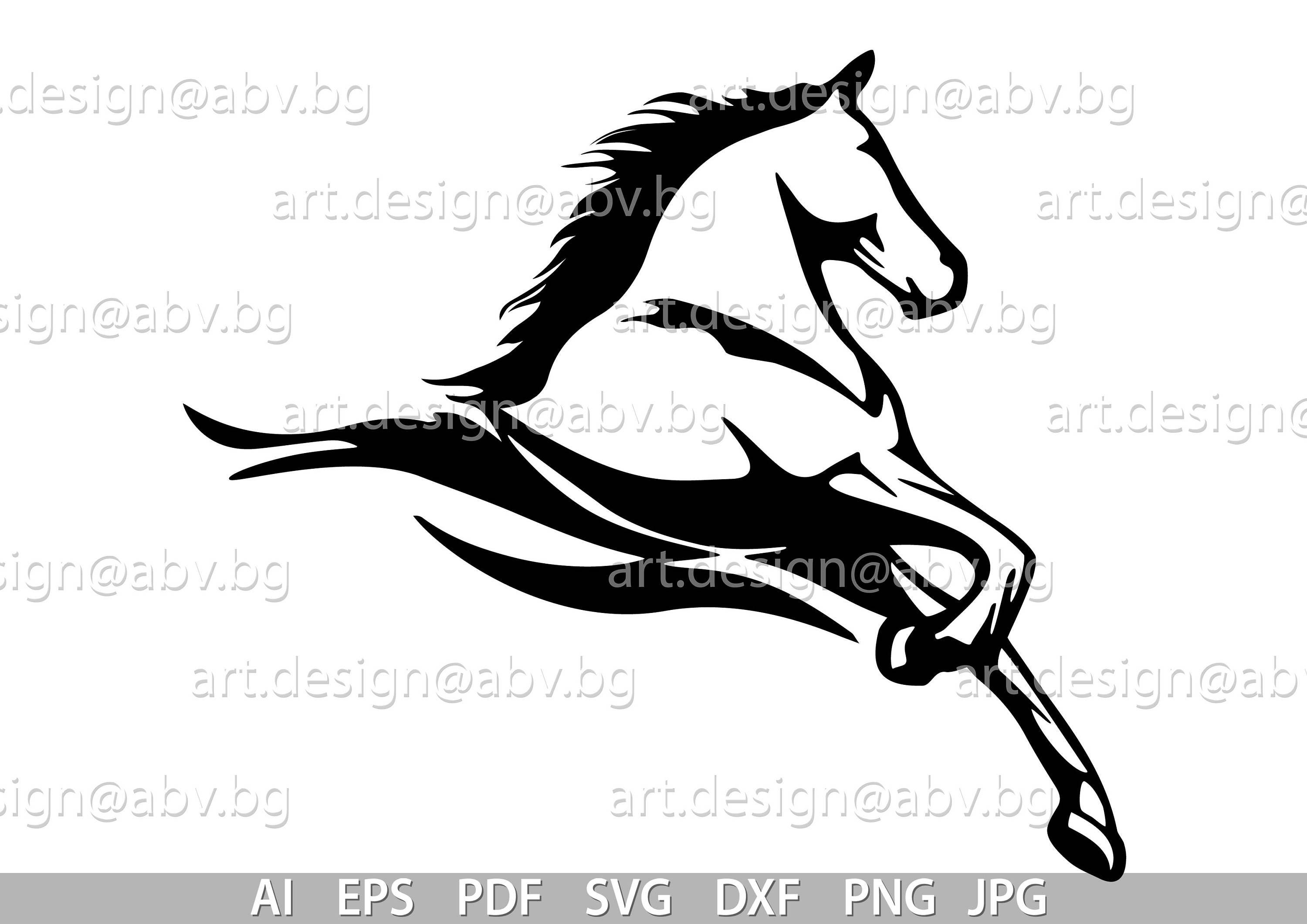 Vektor PFERD SVG DXF ai eps pdf png jpg Download | Etsy Österreich