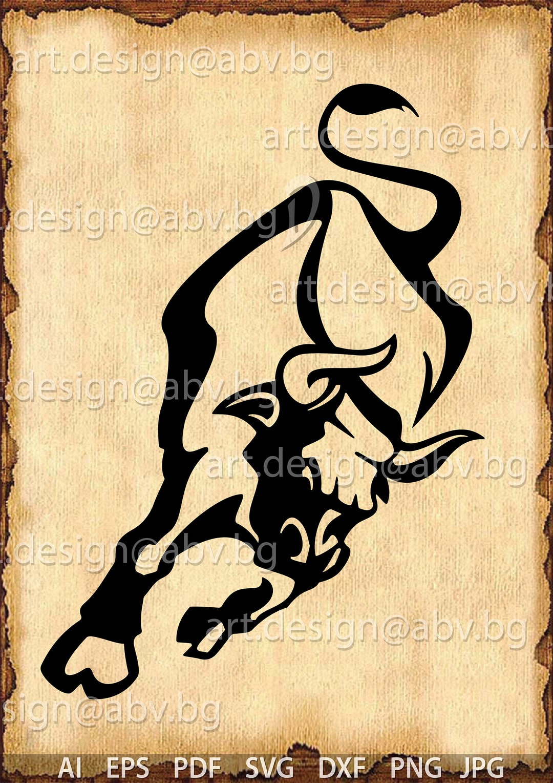 Bull Vector Art: Chinese Zodiac Symbol (digital Download) - Etsy