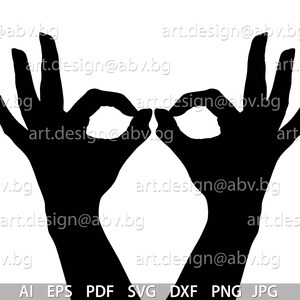 Vector HANDS, Ai, Eps,pdf, Svg, Dxf, Png, Jpg Download Files, Digital ...