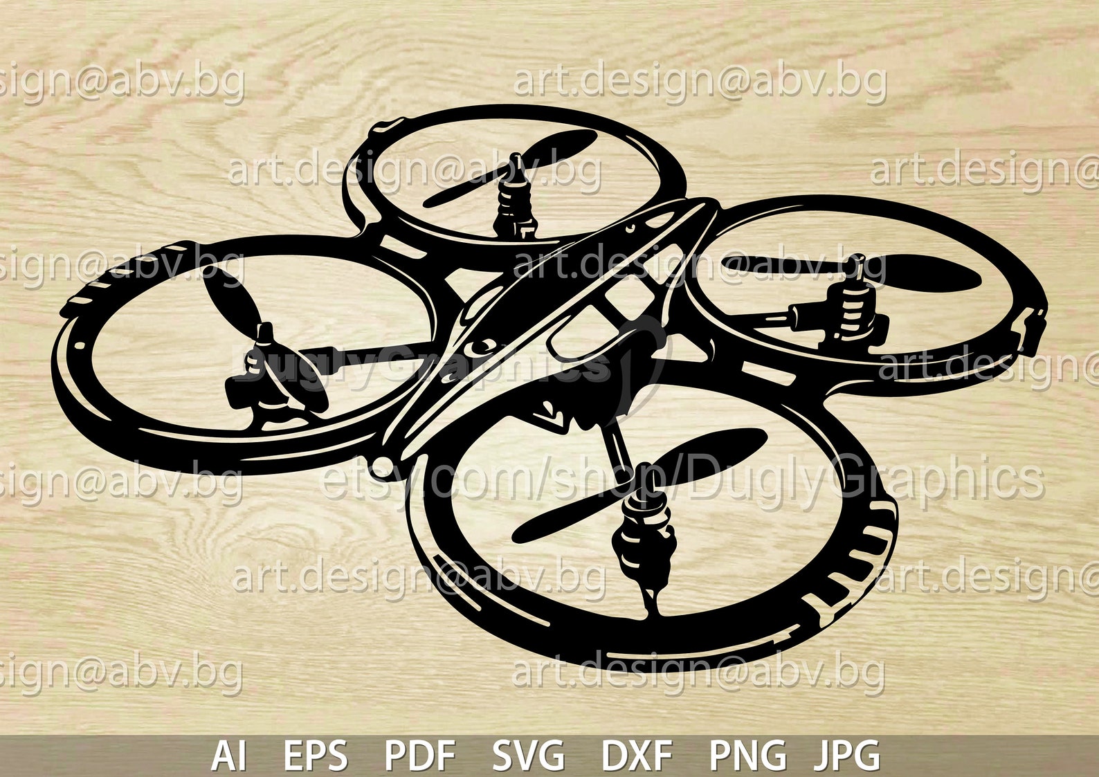 Vector DRONE, Ai, Eps, SVG, DXF, Pdf, Png, Jpg Download, Digital Image ...