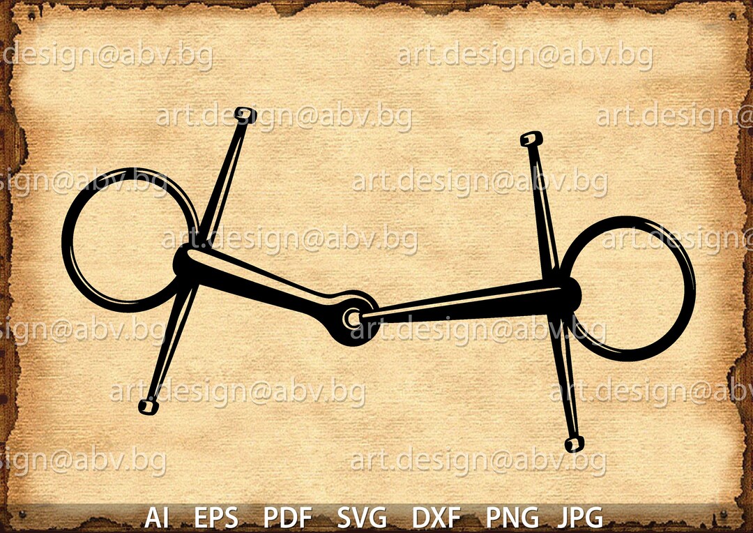 Snaffle Bit Vector Art: Horse Graphics (digital Download) - Etsy