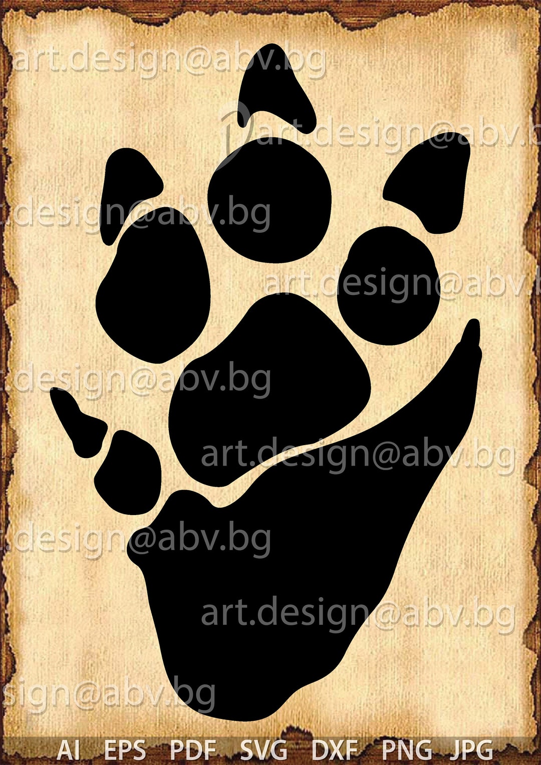Vector STEP ARMADILLO, Hind Foot, AI, Eps, Pdf, Png, Svg, Dxf, Jpg ...