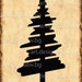 Vector CONIFEROUS TREE Signs Ai Eps Pdf Png SVG Dxf - Etsy