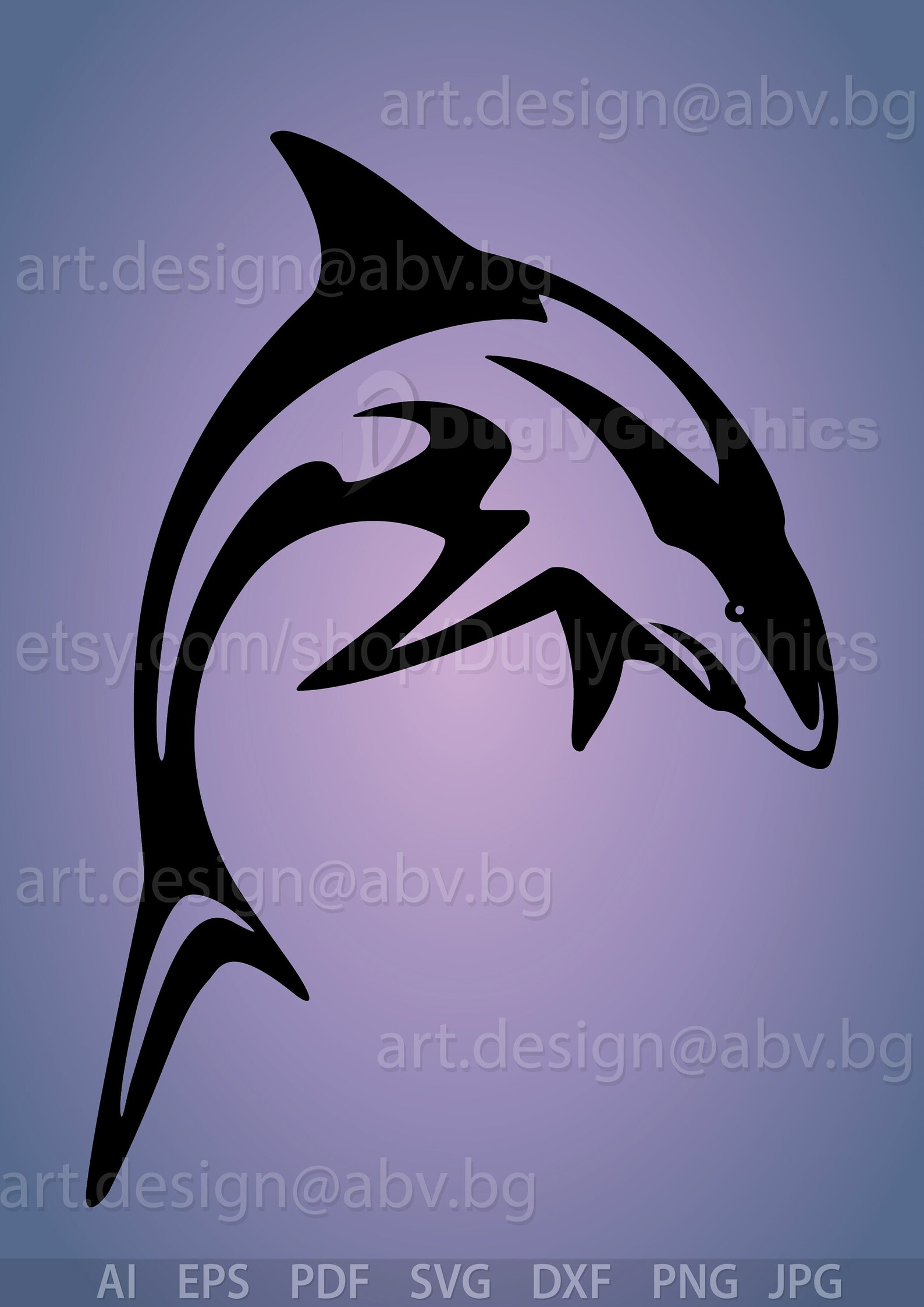 Vector SHARK Jump, AI, Eps, Pdf, Svg, Dxf, Png, Jpg Image Graphic ...