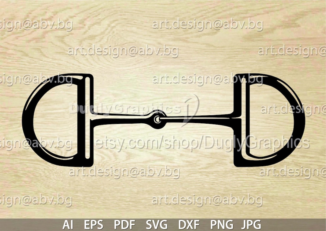 Vector SNAFFLE BIT, Horse, AI, Eps, Png, Pdf, Svg, Dxf, Jpg Download ...