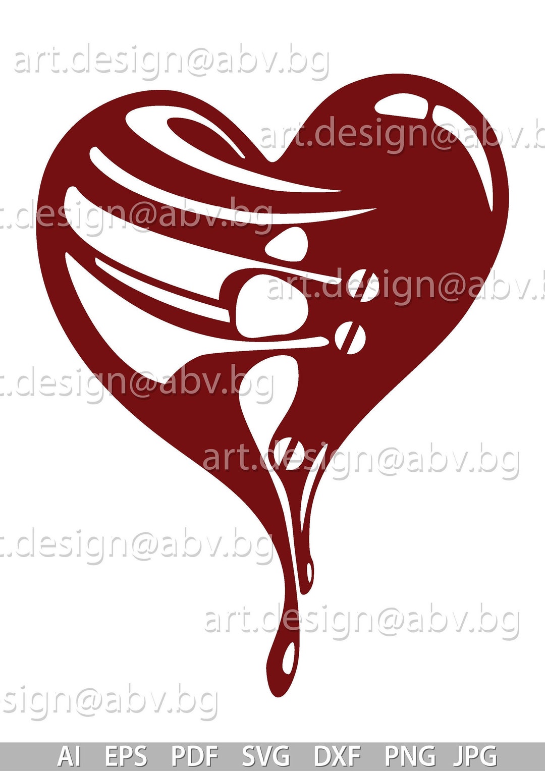 Vector HEART, AI, Eps, Pdf, Png, Svg, Dxf, Jpg Download, Digital Image ...