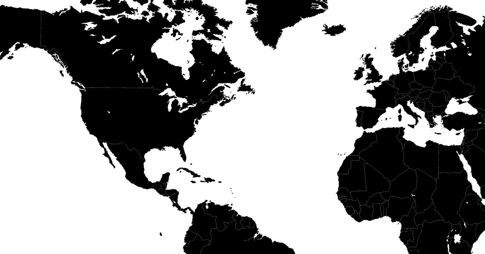 Vector EARTH Countries Map AI Eps Pdf Svg Dxf Png Jpg - Etsy