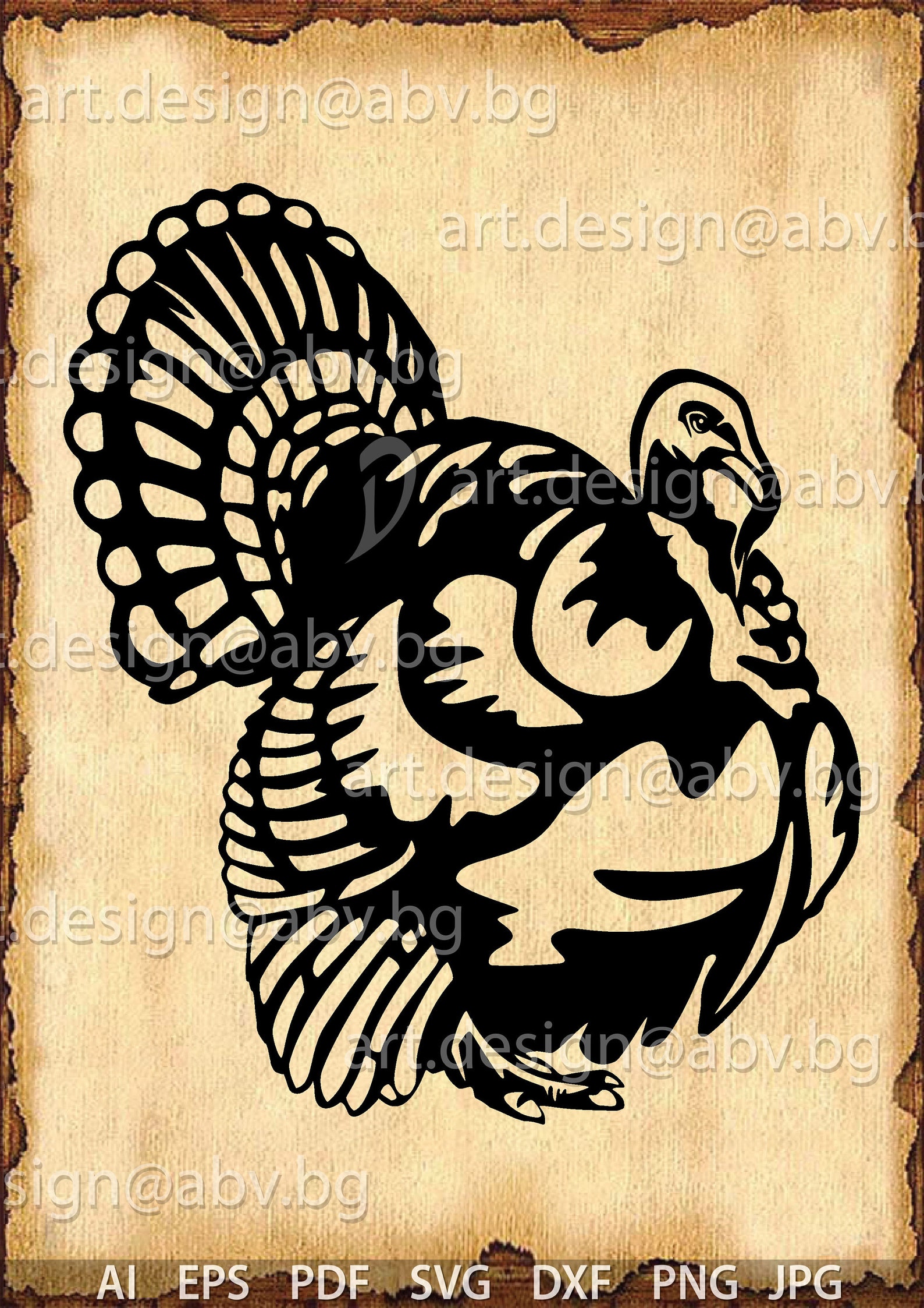 Vector TURKEY AI PNG eps pdf svg dxf jpg Download | Etsy