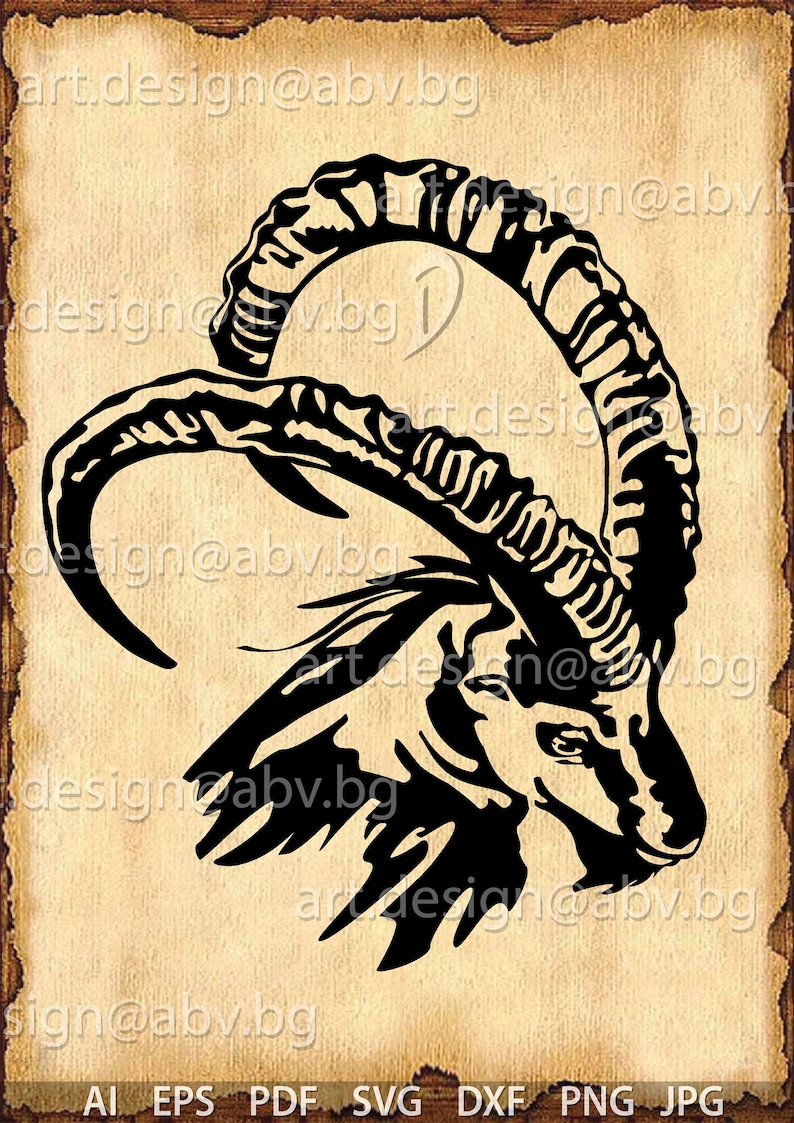 Vector RAM AI Eps Pdf Svg Dxf Png Jpg Download Digital | Etsy