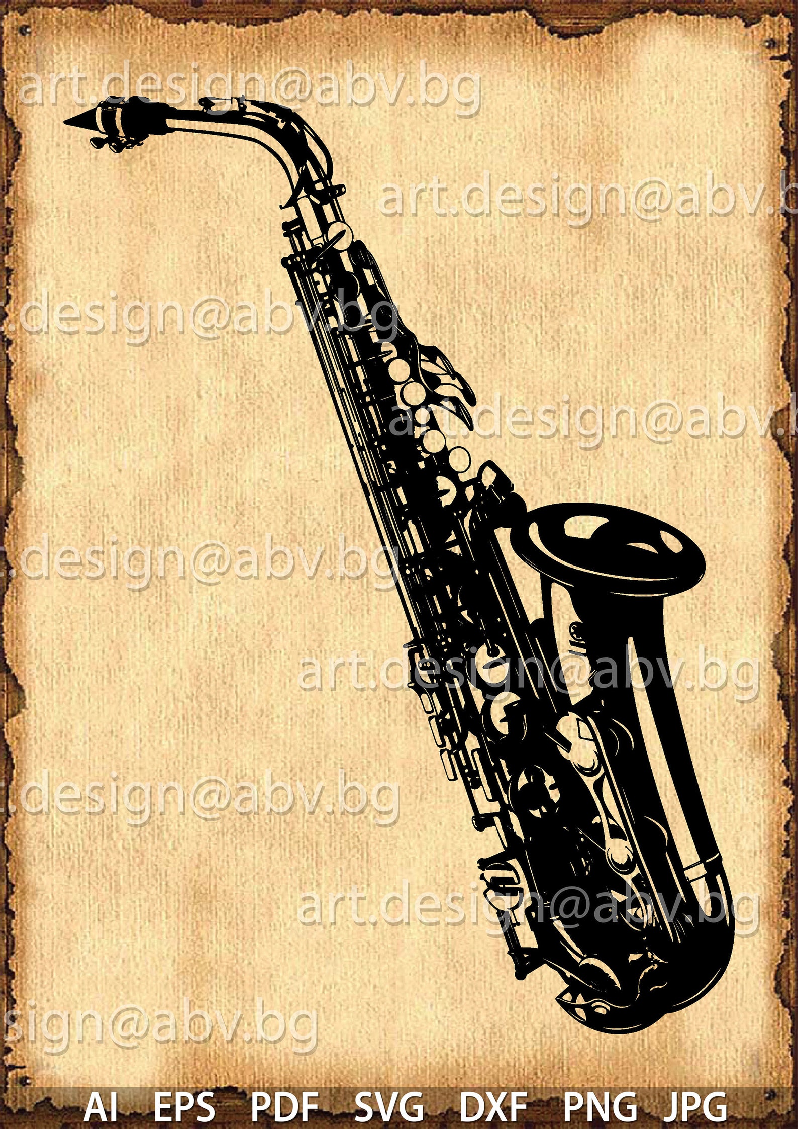 Vector BRASS musical instrument AI eps PNG pdf svg dxf | Etsy