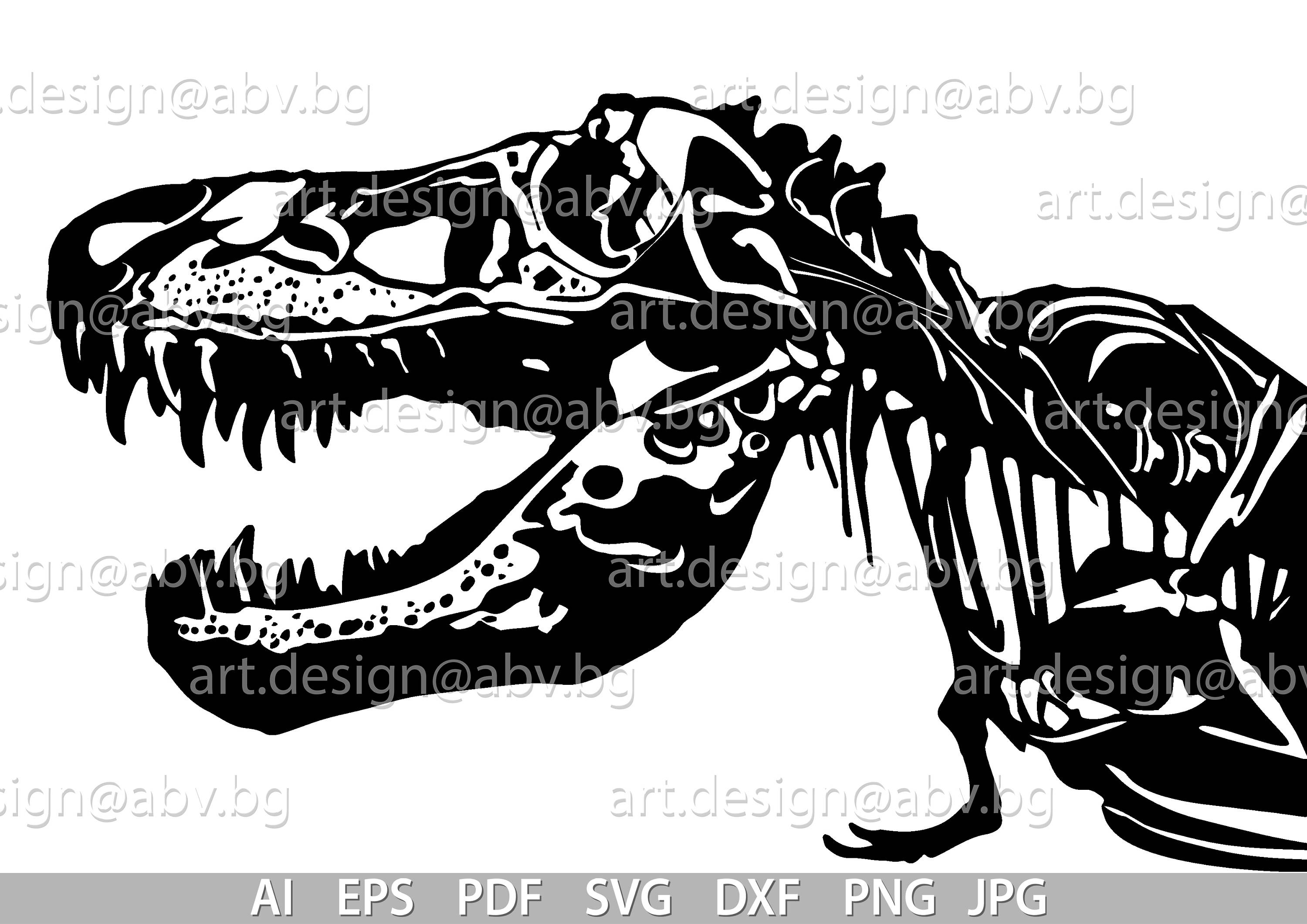 Vector T-REX SVG DXF Ai Eps Pdf Png Jpg Image Graphic - Etsy Canada
