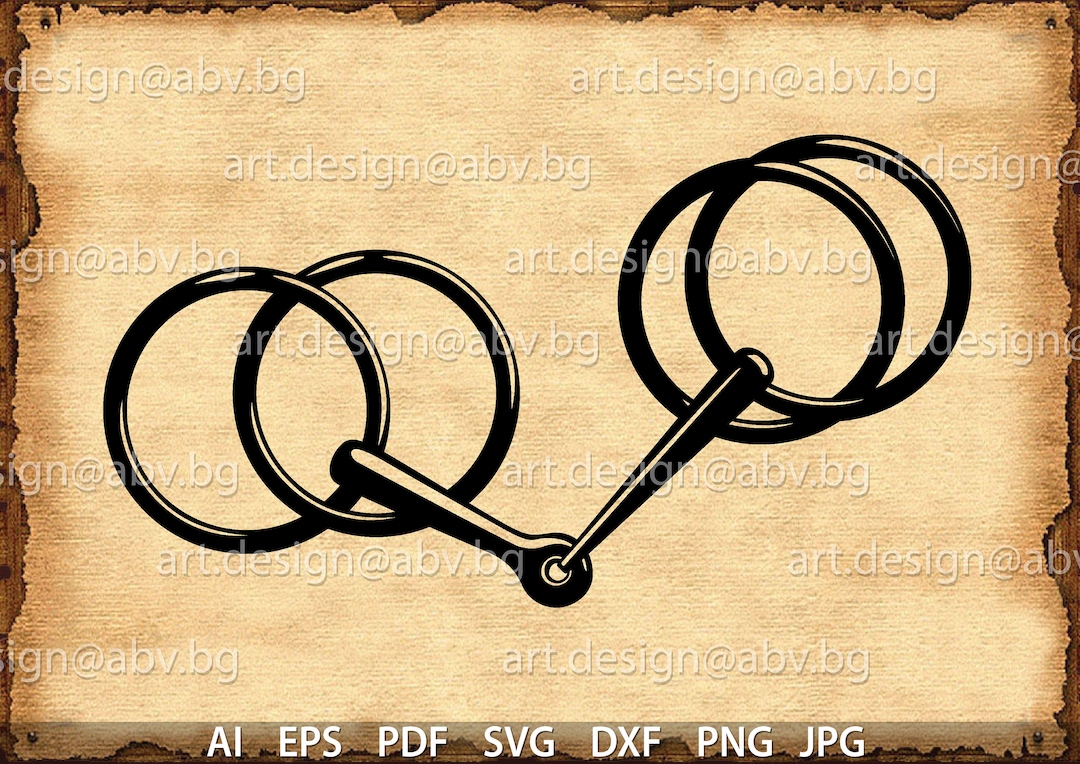 Snaffle Bit Vector Art: Horse Graphic (digital Download) - Etsy