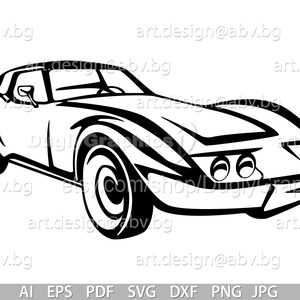Vector AUTO Ai Eps Pdf PNG Svg Dxf Jpg Download Graphical Car Vehicle ...