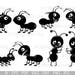 Vector ANTS, SVG, AI, Eps, Pdf, Svg, Dxf, Png, Jpg Download, Digital ...