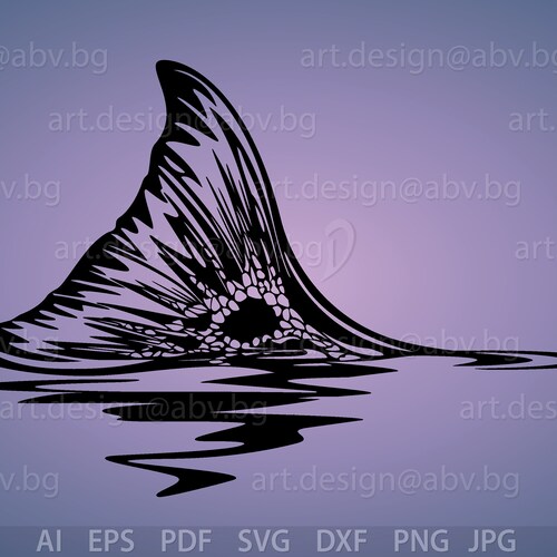 Vector RED FISH AI Eps Pdf Png Svg Dxf Jpg Image | Etsy Canada
