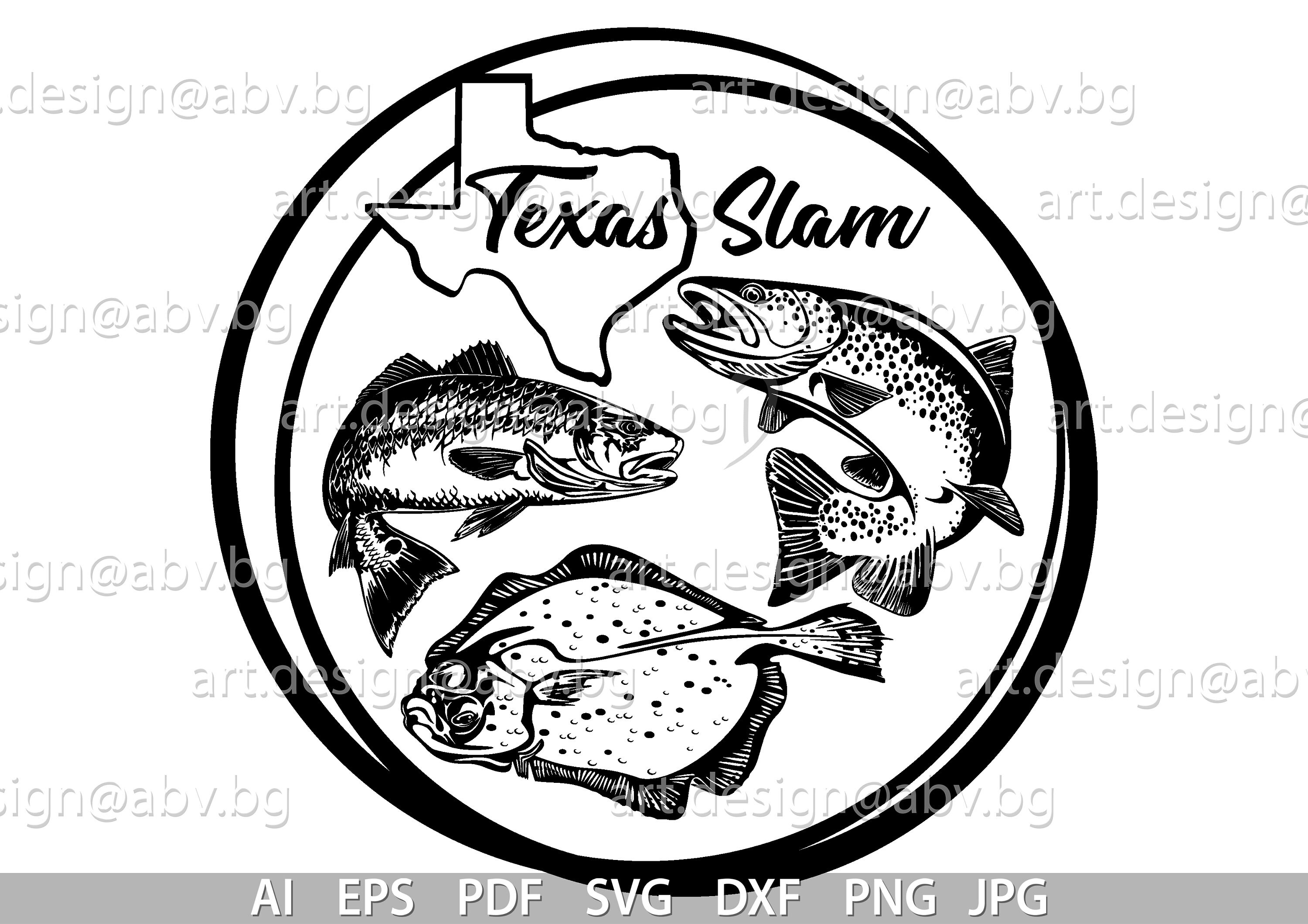 Vector TEXAS SLAM AI Eps Pdf Png Svg Dxf Jpg Image - Etsy UK
