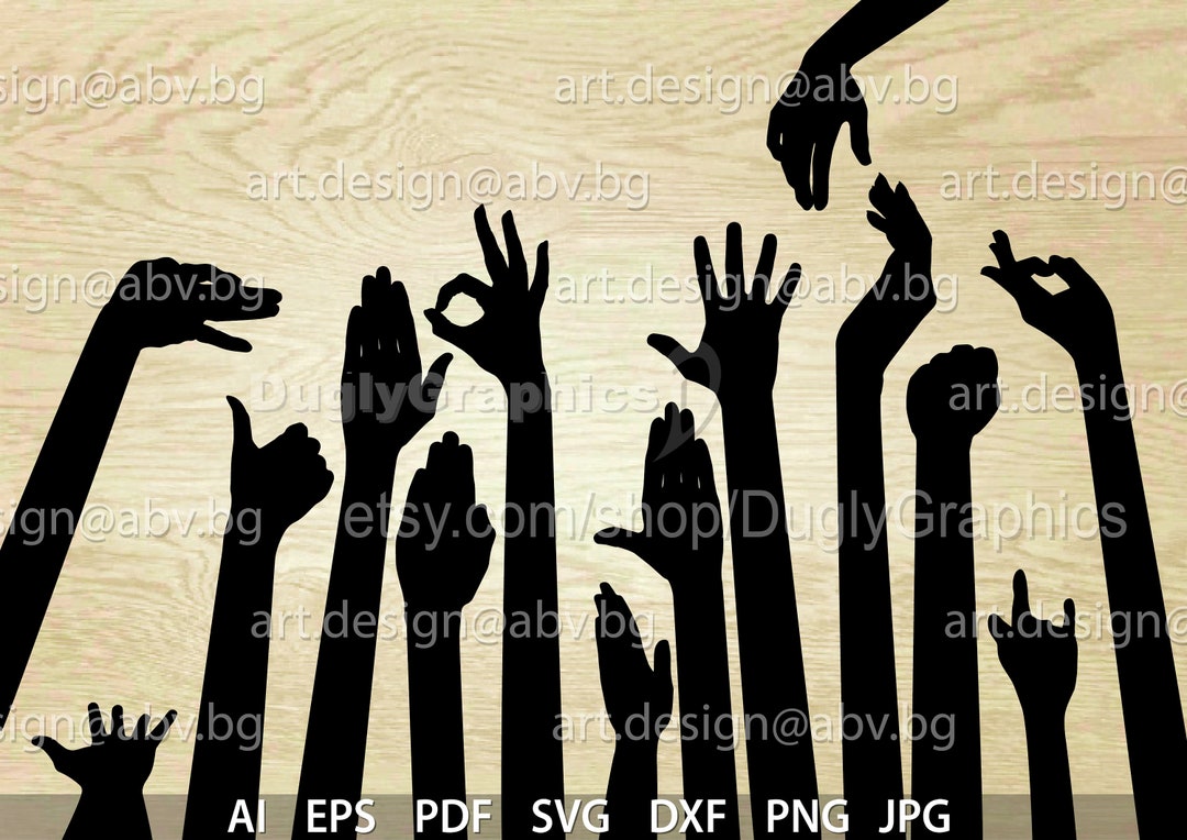 Vector HANDS, AI, Eps, Pdf, Svg, Dxf, Png, Jpg Download, Digital Image ...