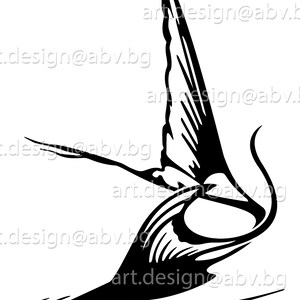 Vector TARPON FISH FIN, Ai, Eps, Pdf, Png, Svg, Dxf, Jpg Image Graphic ...