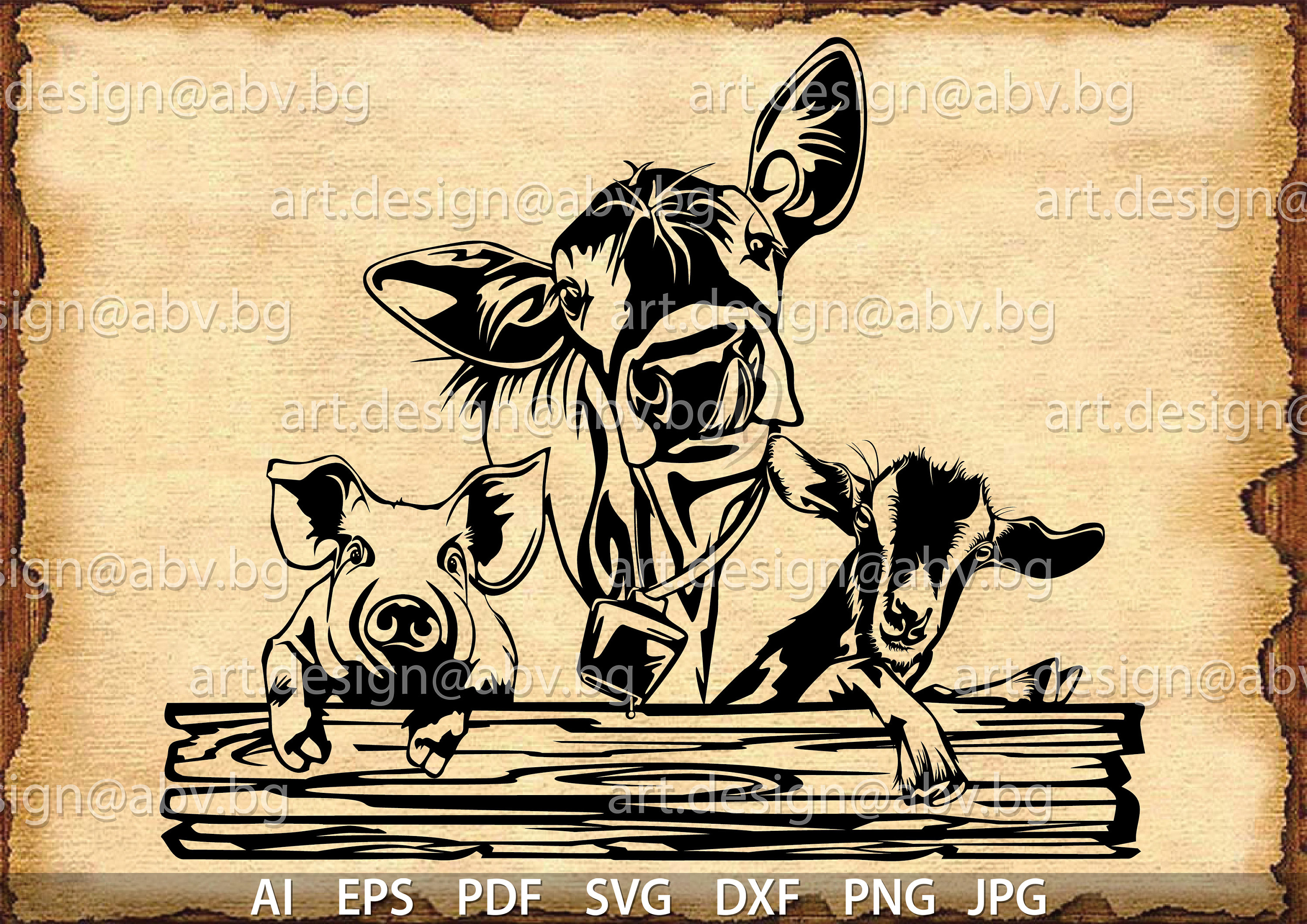 Vector ANIMAL FARM Text Ai Eps Pdf Svg Dxf Png Jpg | Etsy Canada