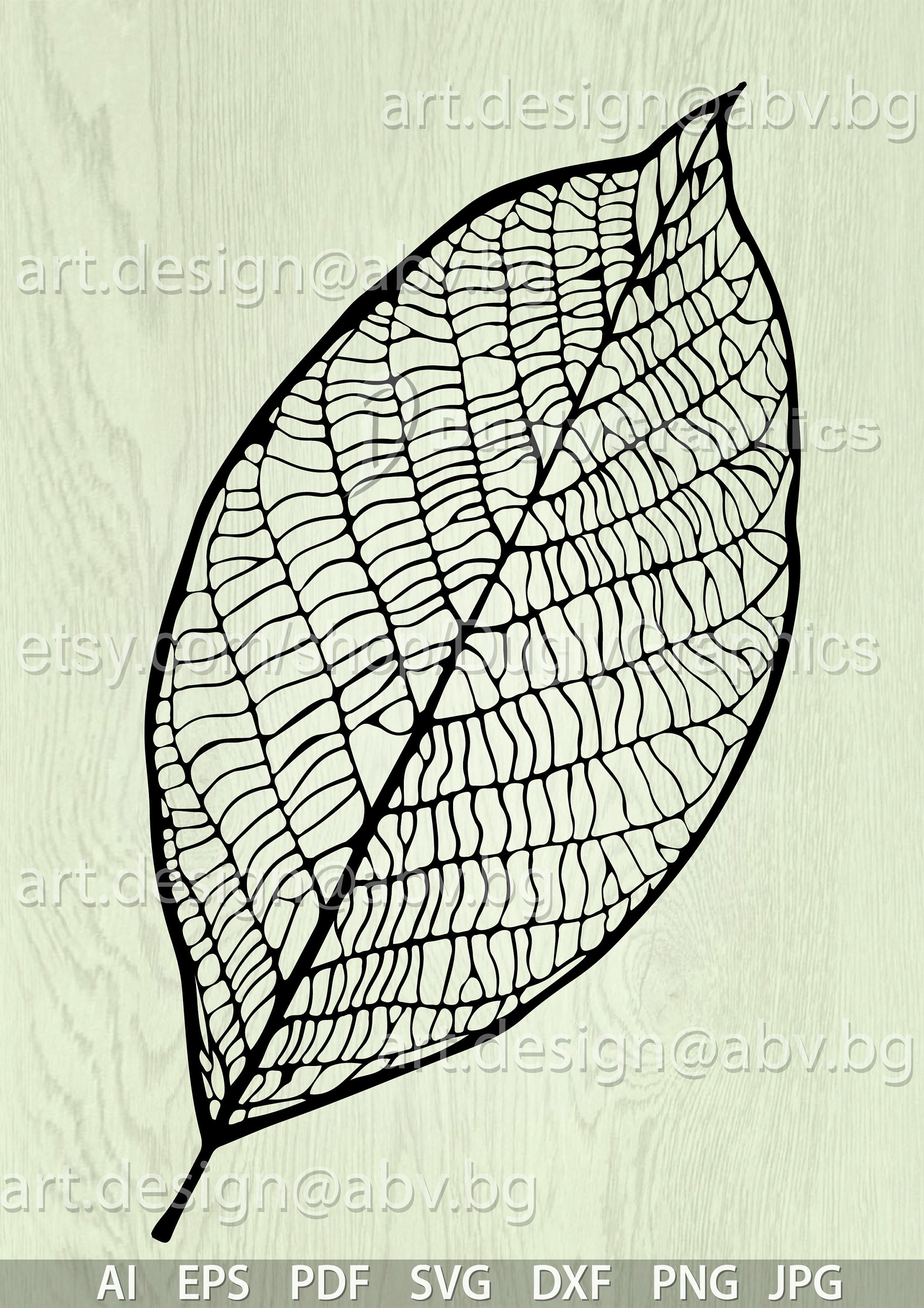 Vector LEAF Veins, AI, Eps, Pdf, PNG, Svg, Dxf, Jpg Image Graphic ...