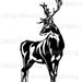 Vector FALLOW DEER Body, AI, Eps, Pdf, Svg, Dxf, Png, Jpg Download ...