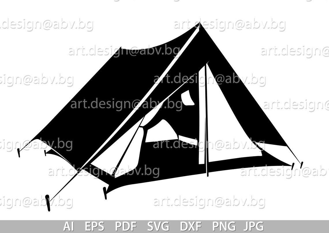 Vector TENT Stall Pavilion Ai Eps Pdf Svg Dxf Png Jpg - Etsy