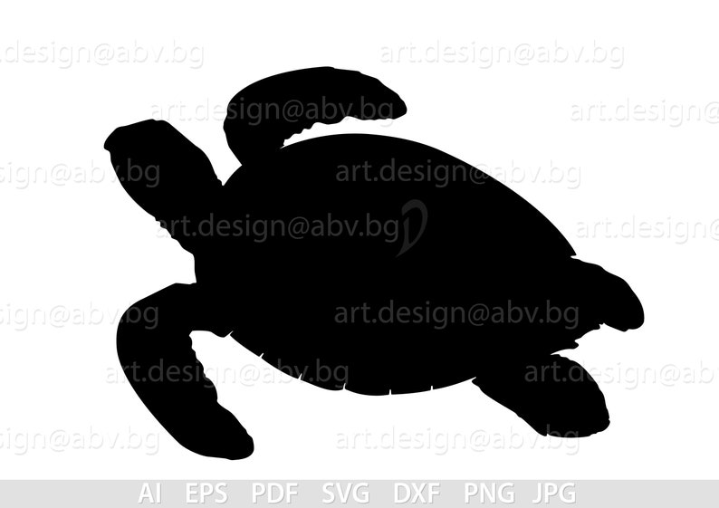 Vector TURTLE SVG Dxf Ai Eps Pdf Png Jpg Download - Etsy