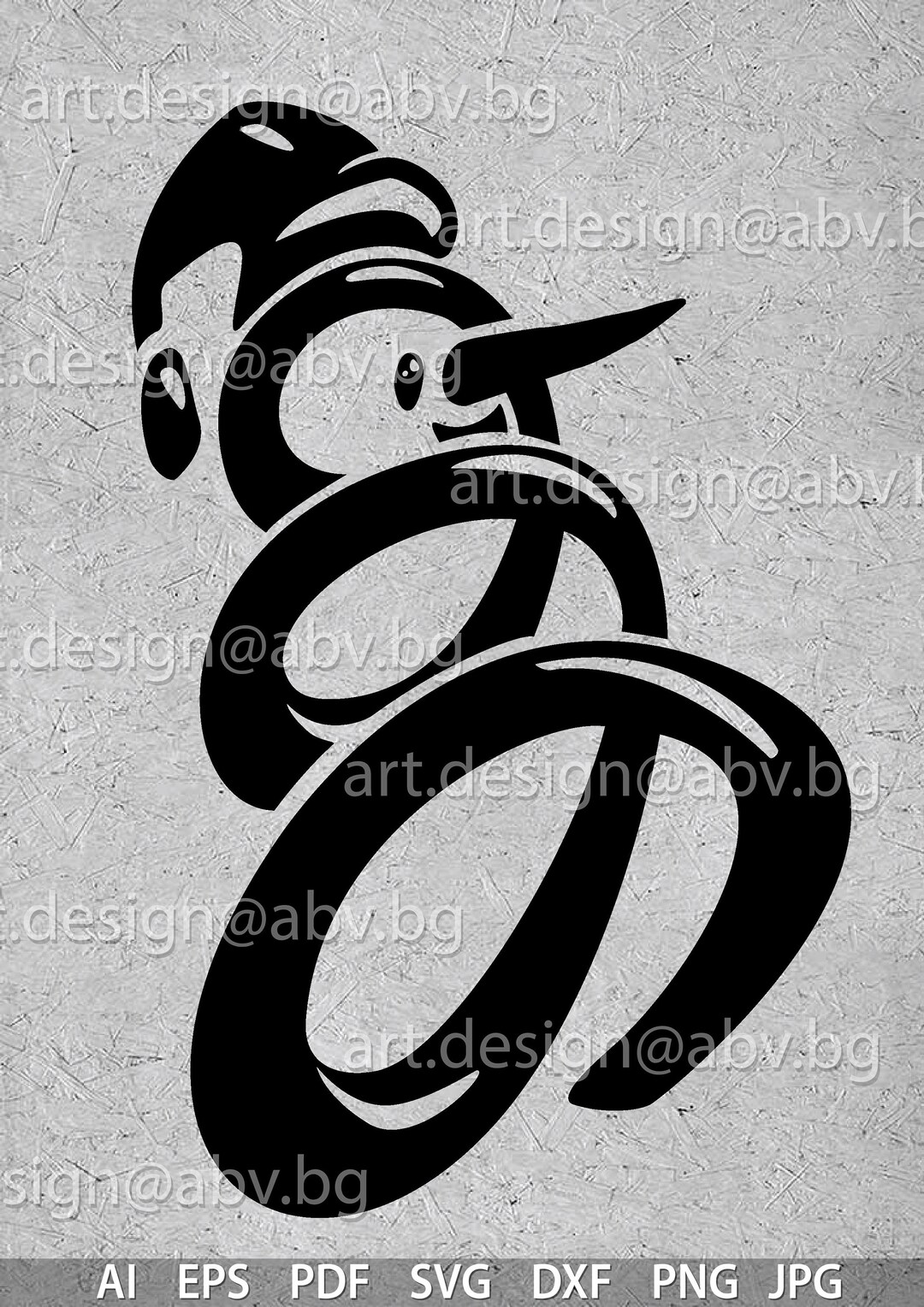 Vector SNOWMAN, Ai, Eps, Pdf, Svg, Dxf, Png, Jpg Download, Digital ...