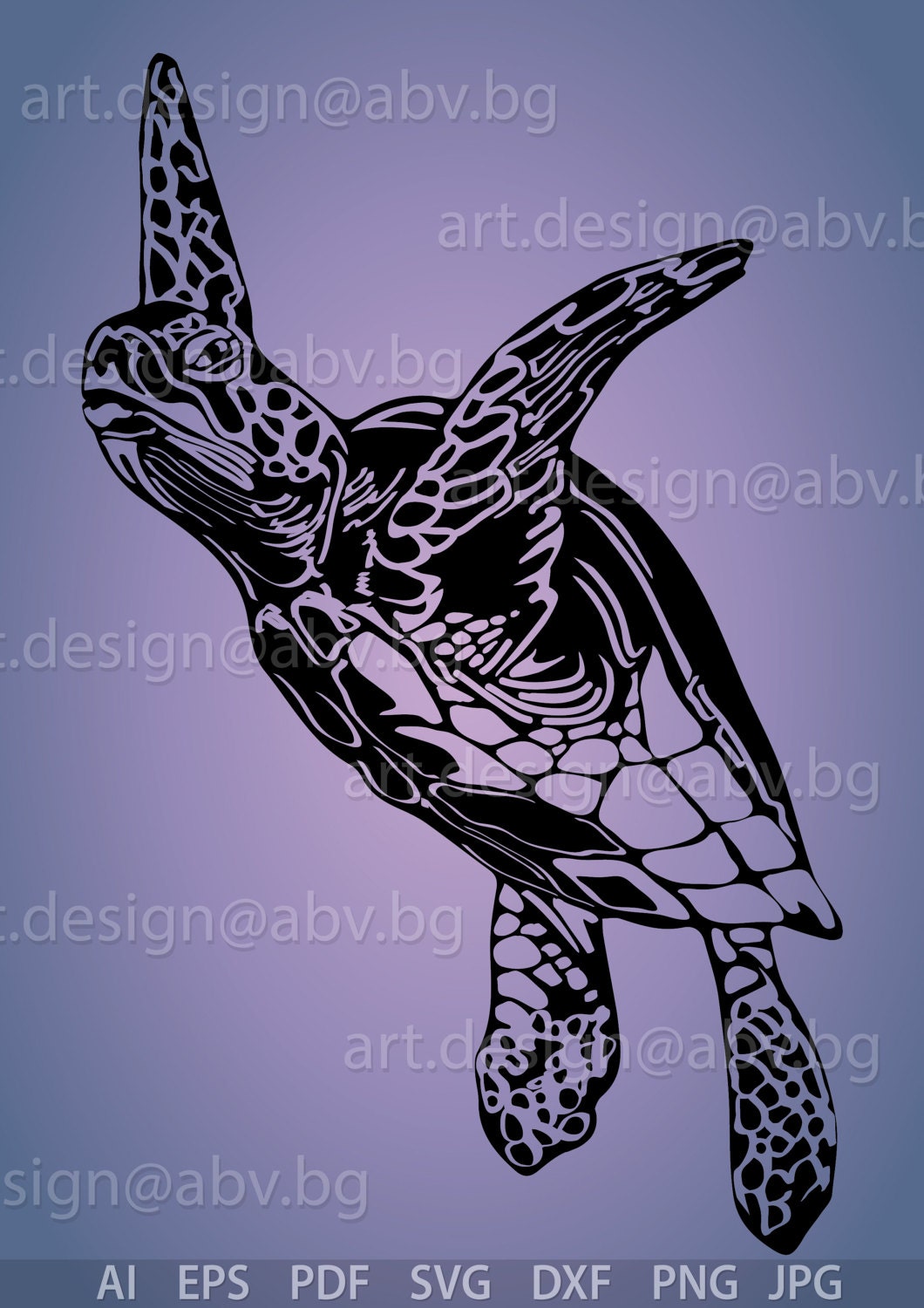 Vector TORTUGA SVG dxf ai eps pdf png jpg Descargar - Etsy México