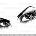 Vector EYES, SVG, Dxf, Ai, Eps, Pdf, Png, Jpg Download, Digital Image ...