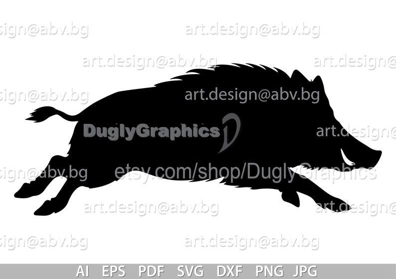 Boar Vector Graphic, AI, SVG, PNG (digital Download) - Etsy