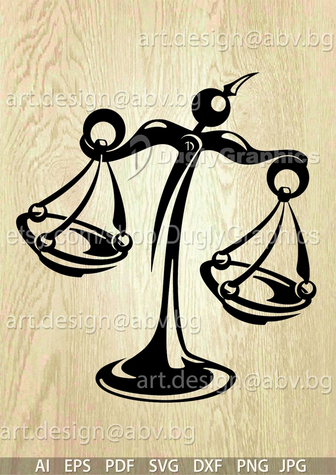 Vector SCALES, Zodiac LIBRA, AI, Eps, Pdf, Png, Svg, Dxf, Jpg Image ...