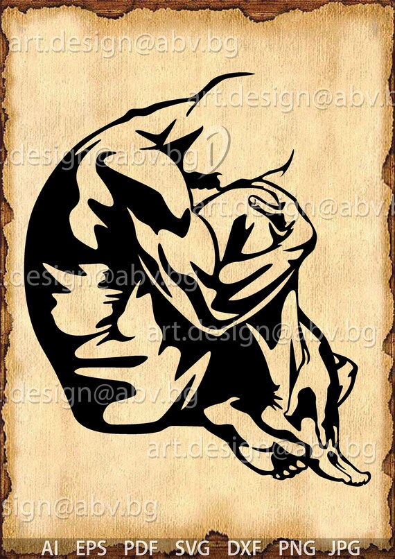 Vector BODY Man AI Eps Png Pdf Svg Dxf Jpg Download - Etsy Canada