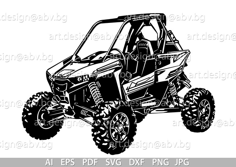 Vector OFF-ROAD Auto Ai Eps Pdf PNG Svg Dxf Jpg - Etsy