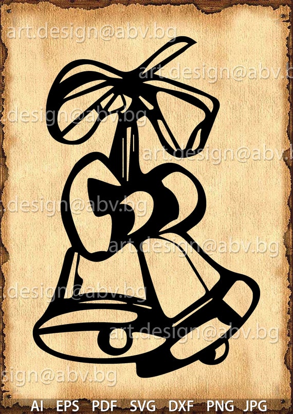 Vector BELLS Ai Eps Pdf Svg Dxf Png Jpg Download | Etsy
