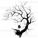 Vector WEDDING TREE, Silhouette, Ai, Eps, Pdf, PNG, Svg, Dxf, Jpg Image ...