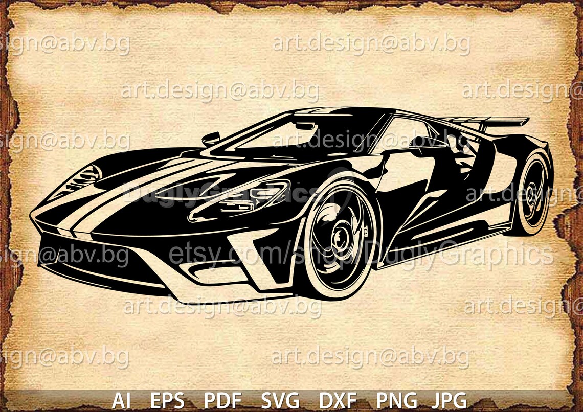 Vector SPORT AUTO Svg Dxf Ai Eps Pdf Png Dxf Jpg - Etsy Canada