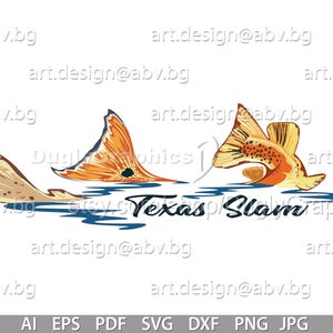 Vector TEXAS SLAM, AI, Eps, Pdf, Png, Svg, Dxf, Jpg Image Graphic ...