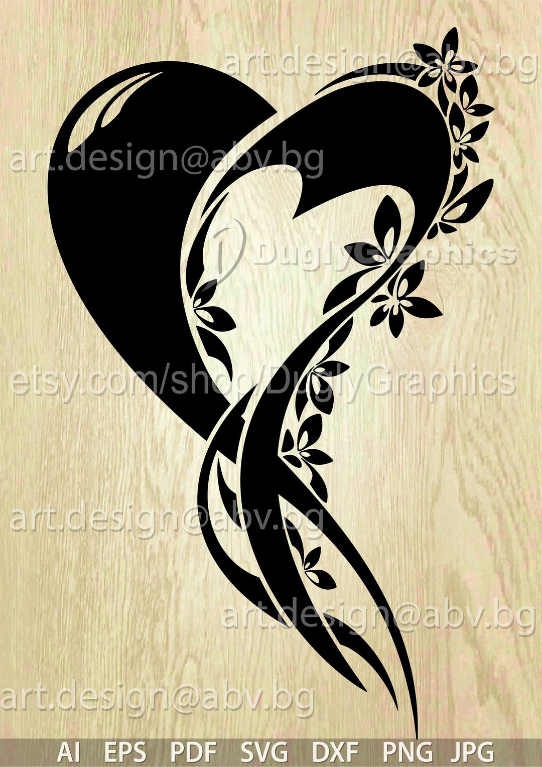 Vector HEARTS, Love, Flowers, AI, Eps, Png, Pdf, Svg, Jpg Download ...